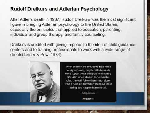 The Adlerian Approach to Therapy
