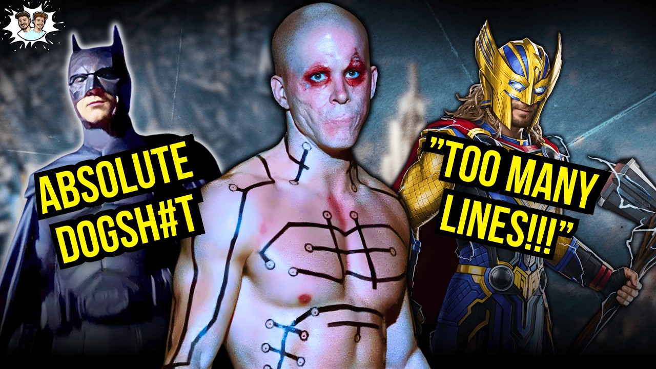 The WORST Live-Action Superhero Suits Ever Made