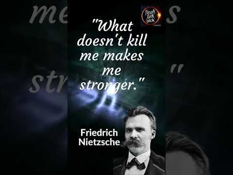 Embracing Resilience How Adversity Builds Inner Strength | Friedrich Nietzsche Quote