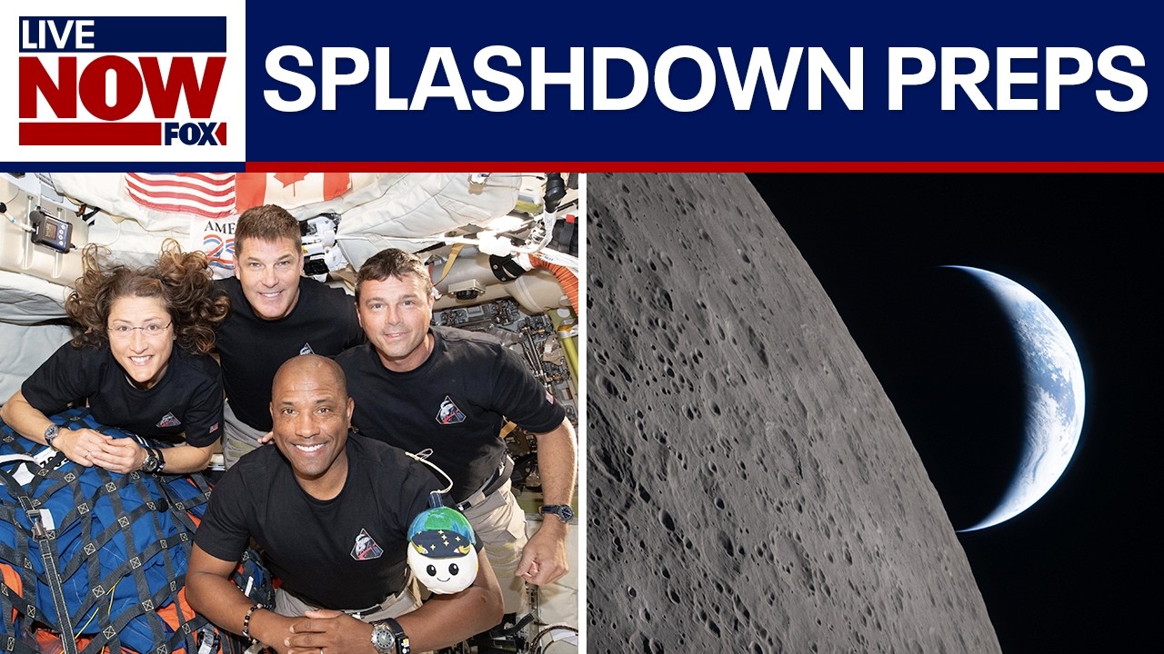 NASA gives update on Artemis II splashdown preps