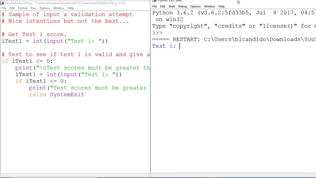 Python data validation that is just OK