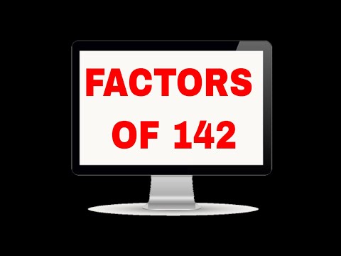 Factors of 142