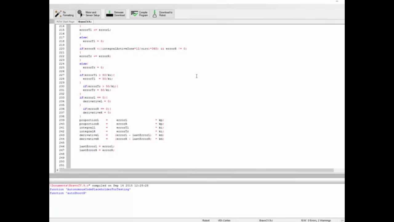 PID controller help - General Forum - VEX Forum