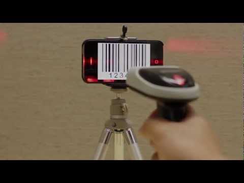 MS380 - Scanning digital barcodes off a smartphone - Unitech