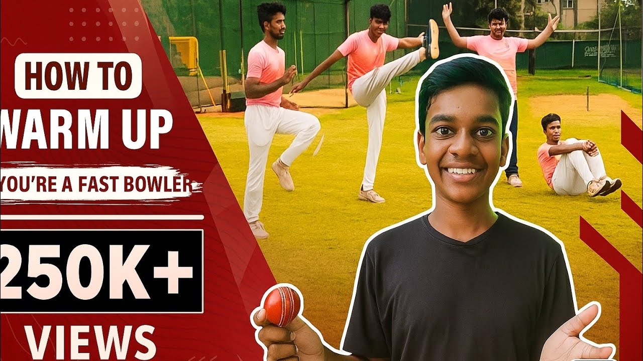 Complete Cricket Warm Up Routine | Avoid Injuries & Boost Performance