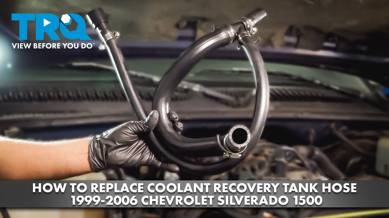 How to Replace Coolant Recovery Tank Hose 1999-2006 Chevrolet Silverado 1500