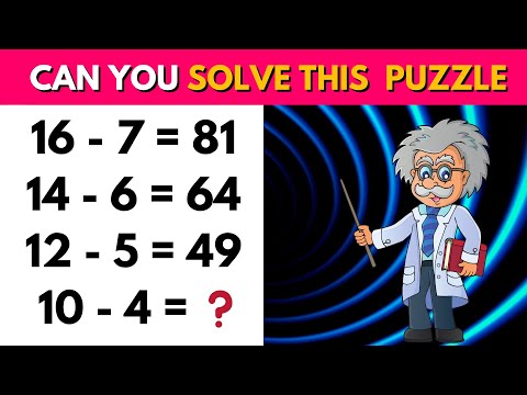 “Only 1% Can Solve This Subtraction Puzzle With a Hidden Square Logic!”