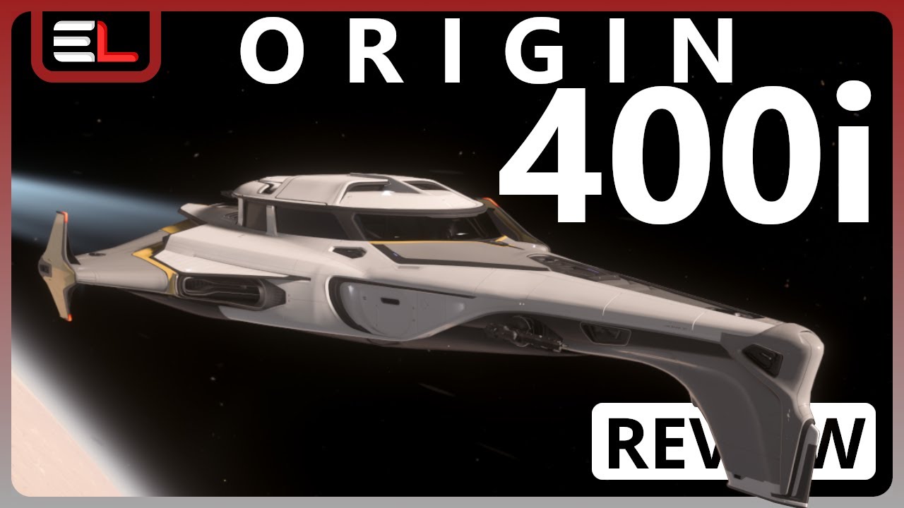 Star Citizen 4.5: 10 Minutes More or Less Ship Review - ORIGIN 400i