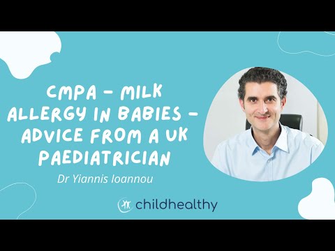 CMPA - Milk Allergy in Babies - Advice from a UK Paediatrician