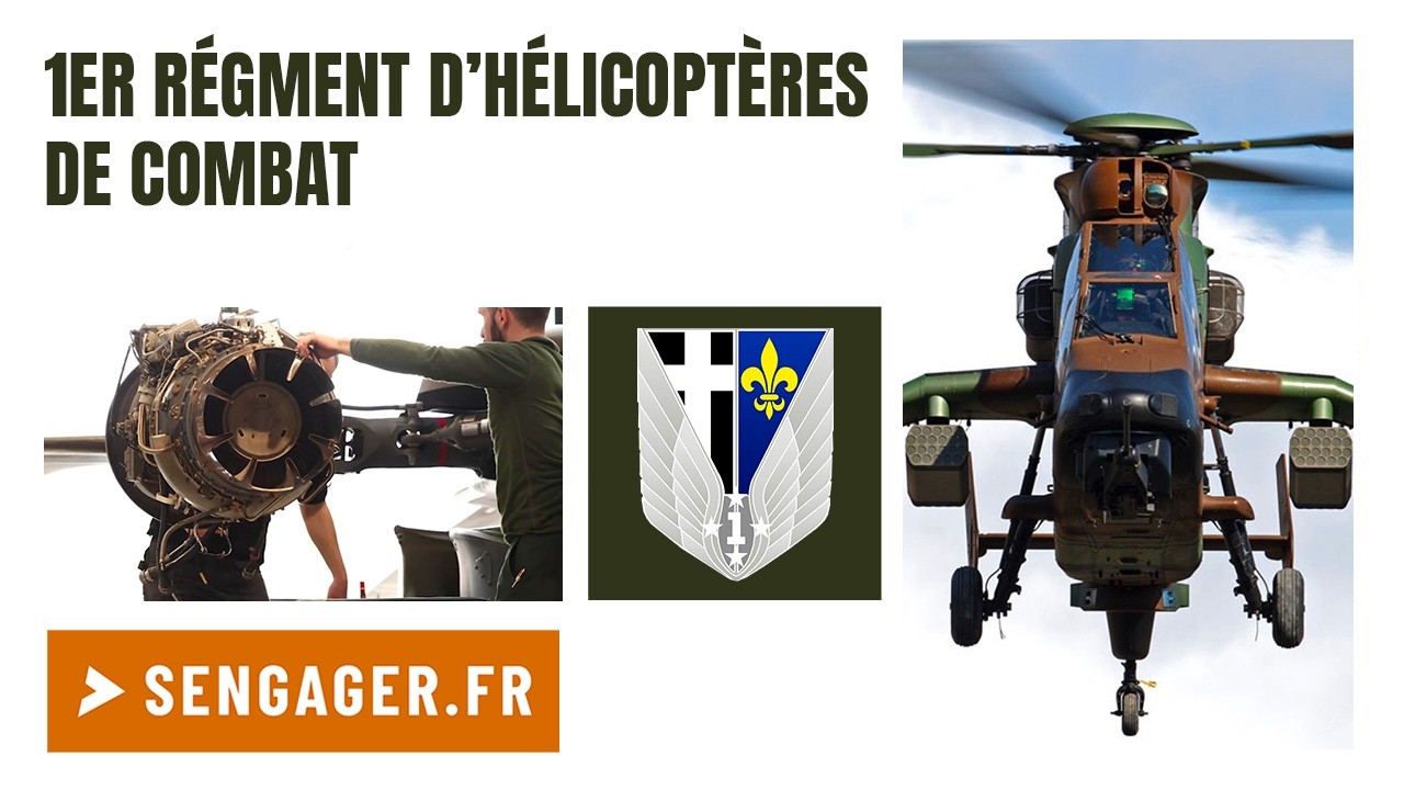 Présentation du 1er régiment d'hélicoptères de combat