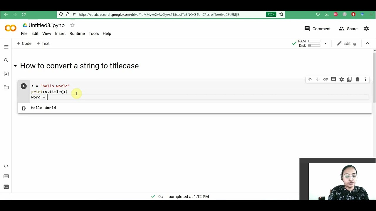 How to Convert a String to Title case in Python | Convert a String to Title Case Using Python