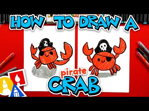 How To Draw A Pirate Crab