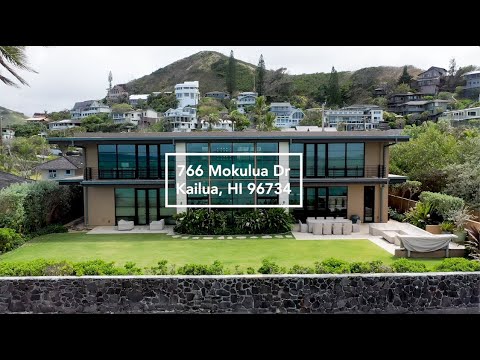 766 Mokulua Dr in Lanikai for $19.85M!