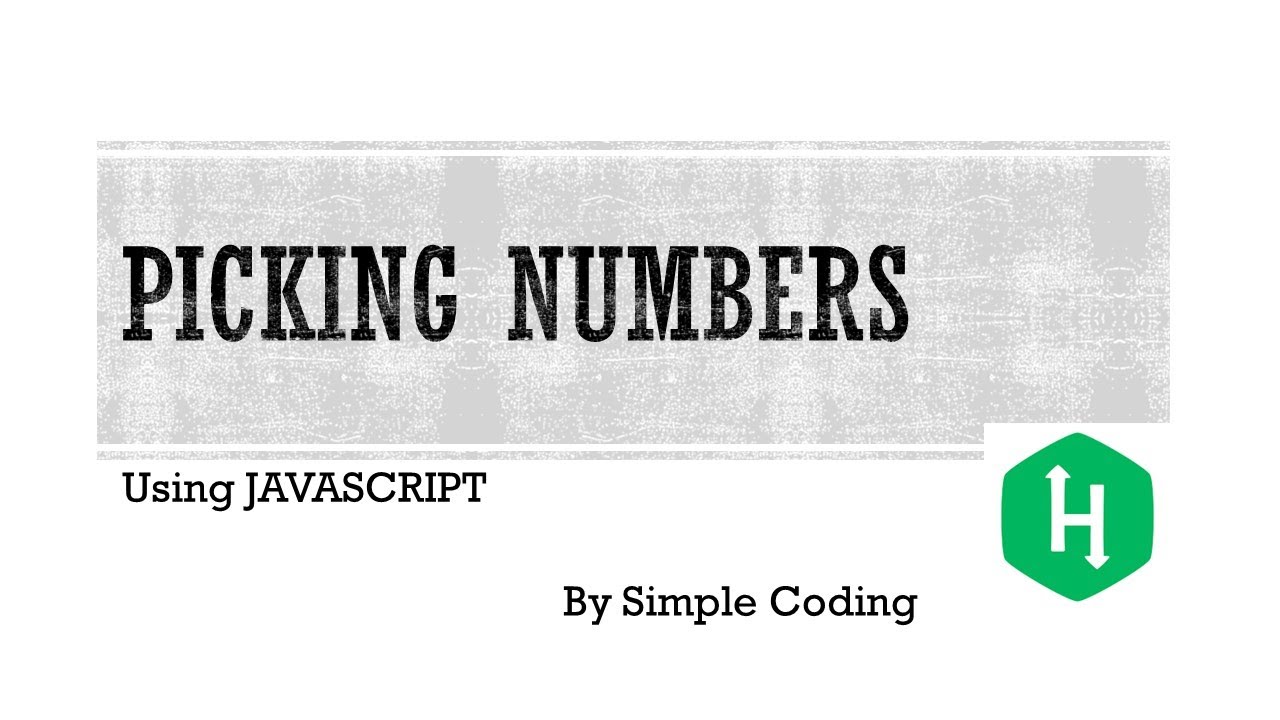 Hackerrank - Solved Picking Numbers using Javascript