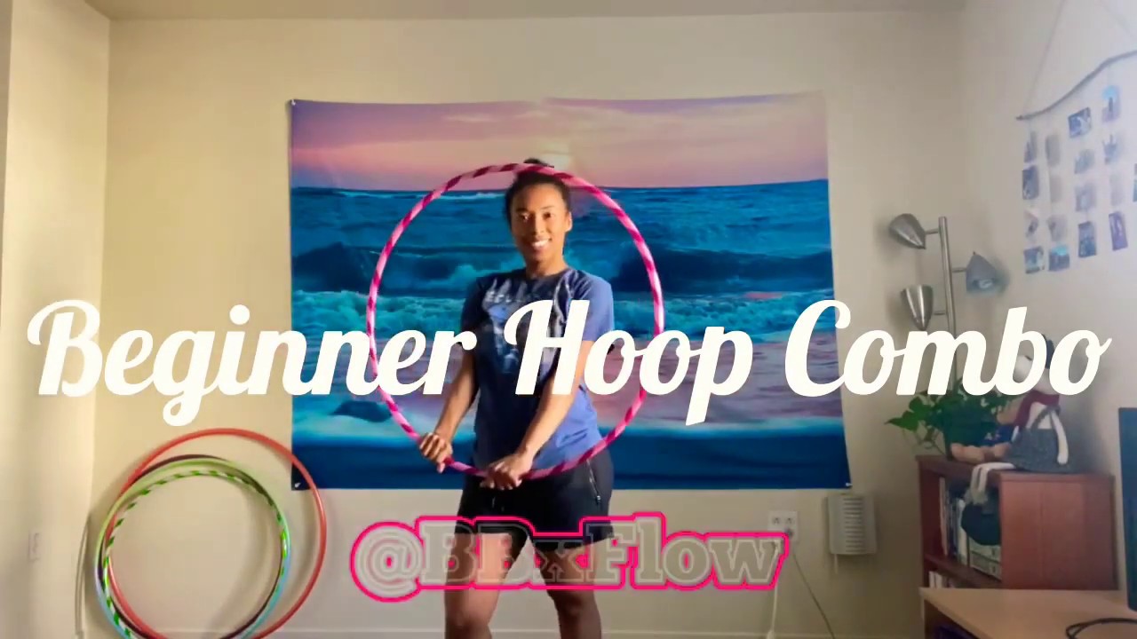 BEGINNER LEVEL EASY HULA HOOP COMBO TUTORIAL