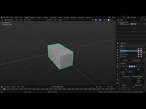 Blender Add-on – Modifier Stack Manager