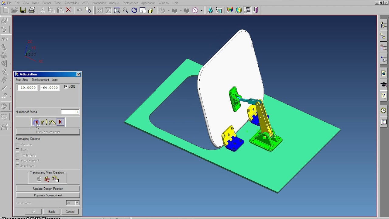 Motion Door Analysis / Multibody Dynamics with MSC Adams