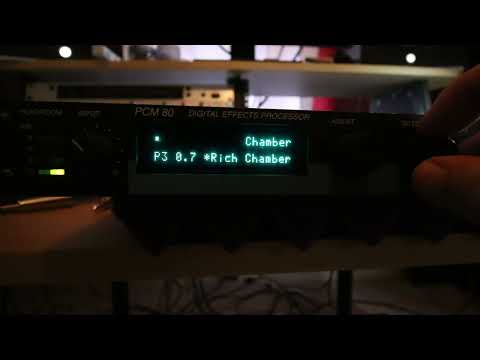 Lexicon PCM80 Stereo Multi-effects Processor | Reverb