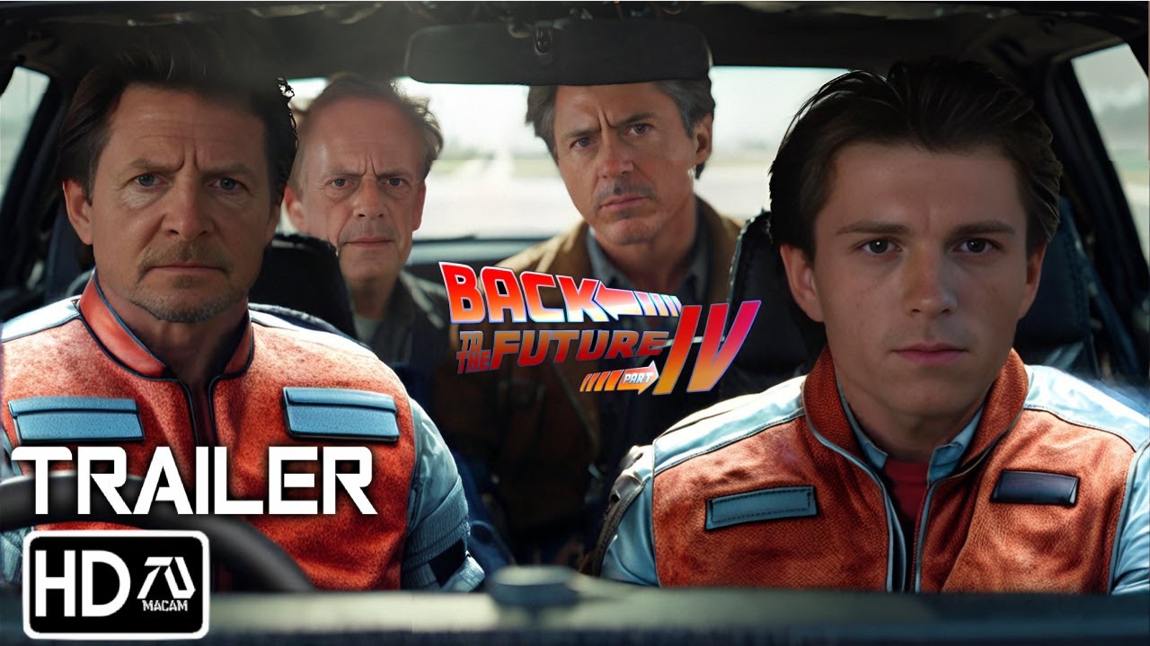 Back To The Future 4 Trailer (HD) Tom Holland, Robert Downey Jr., Michael J Fox | Fan Concept #5