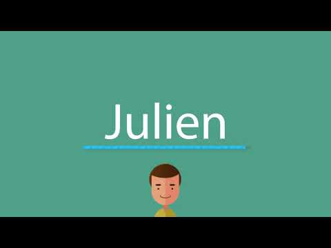 Julien pronunciation