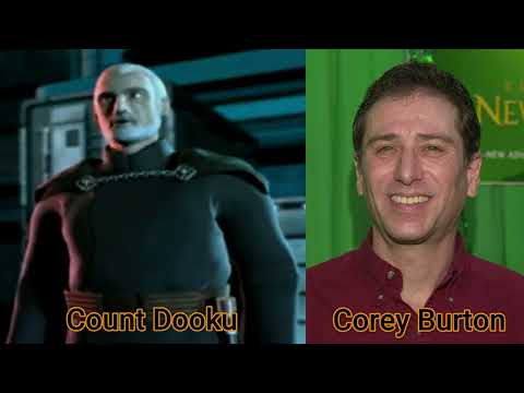 Character and Voice Actor - Star Wars The Clone Wars The Video Game - Count Dooku - Corey Burton