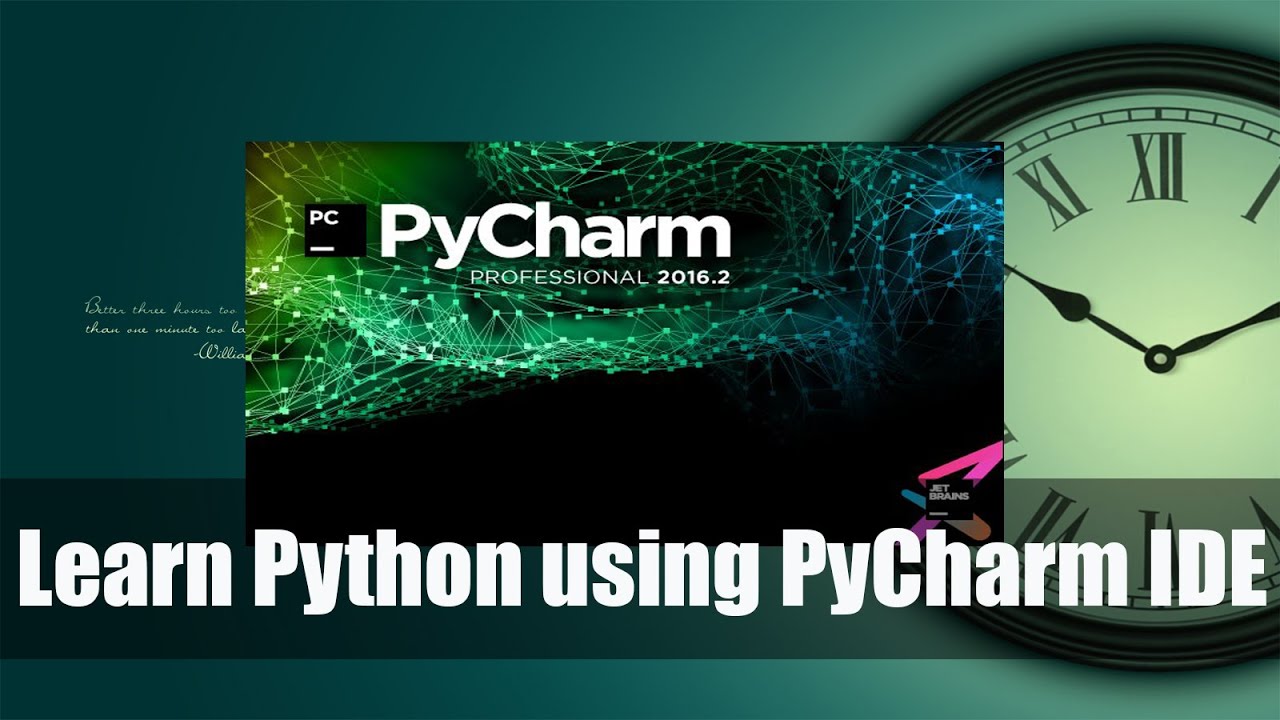 Learn Python using PyCharm IDE
