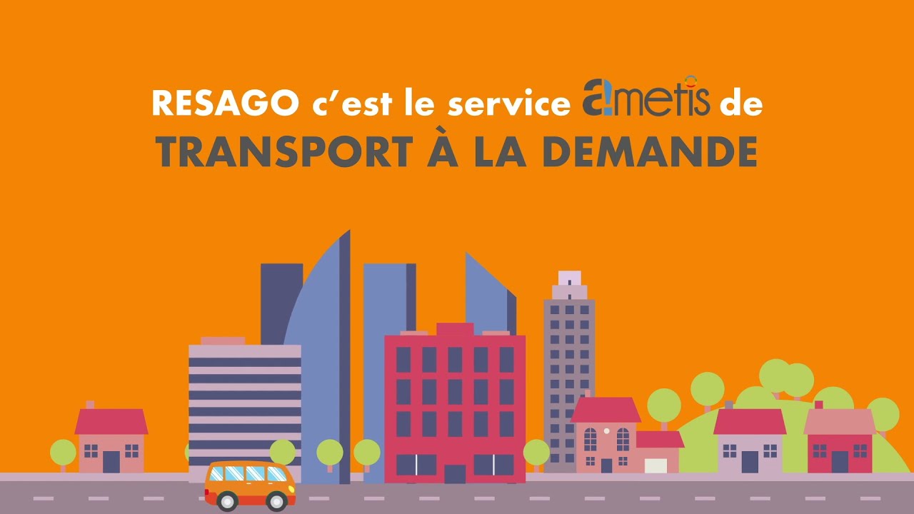 Resago, le service de transport à la demande Ametis !