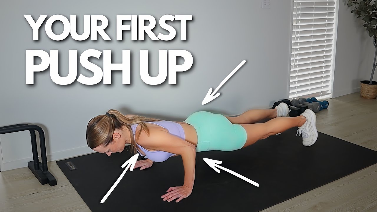 4 EASY BEGINNER PUSH UP PROGRESSIONS | Learn Fast! | w wew Beginner Calisthenics Exercises