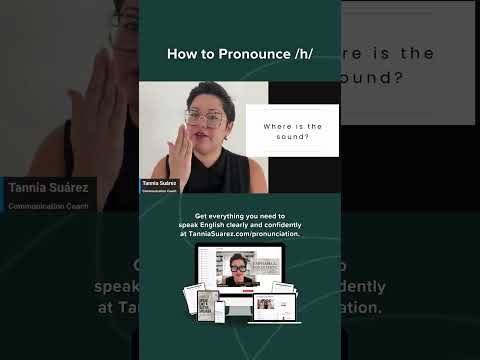 🇺🇸 How to Pronounce the Hard H in American English
