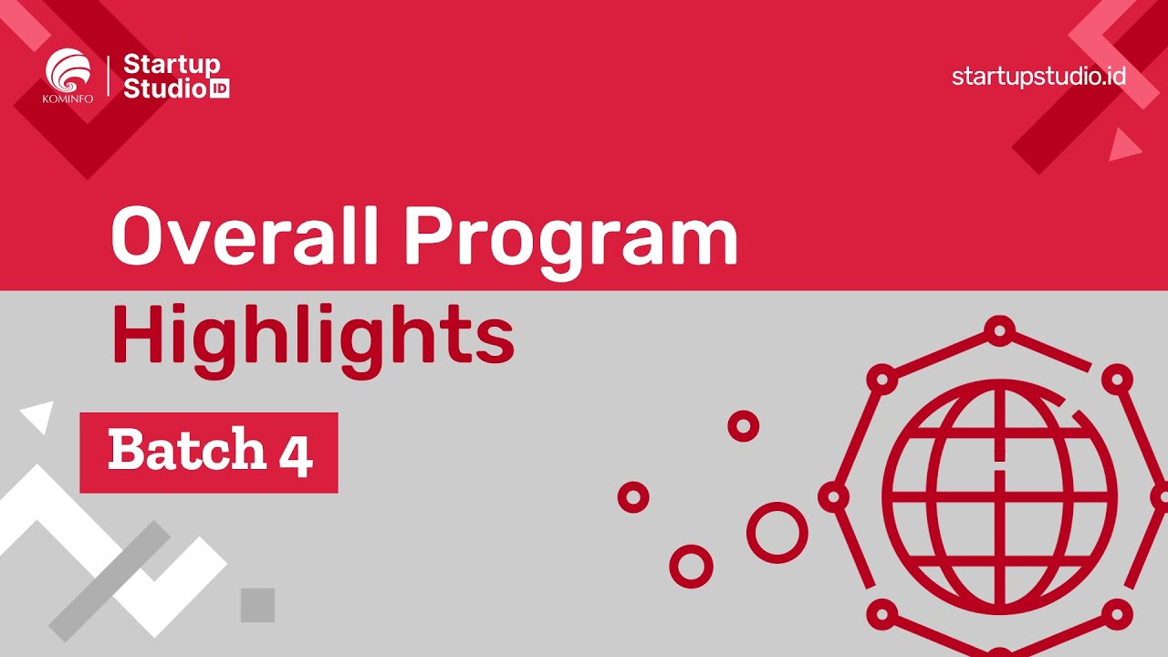 Overall Program Batch 4 - Highlights