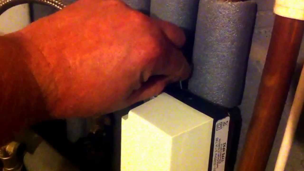 Danfoss valve into manual override