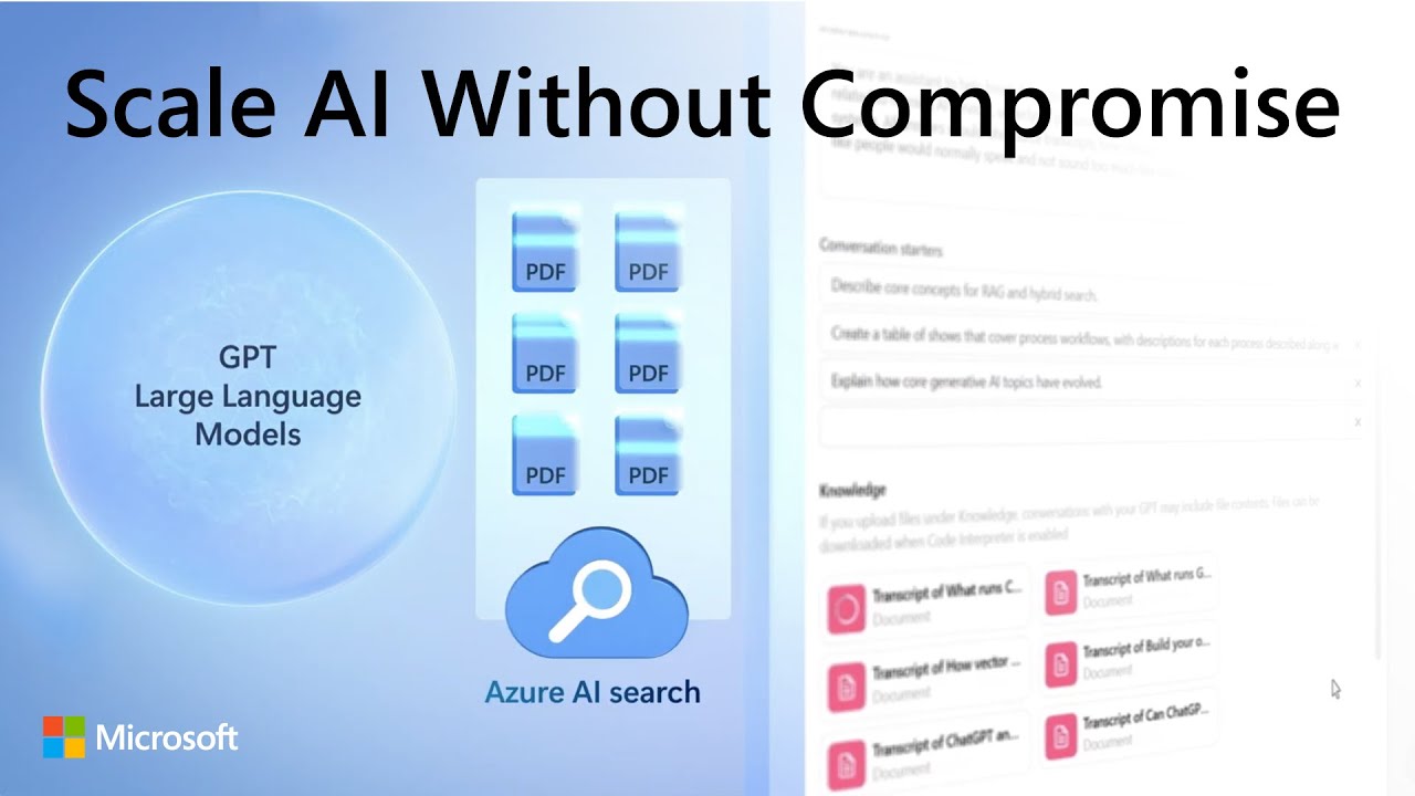 How Azure AI Search Enables Retrieval-Augmented Generation (RAG) at Scale