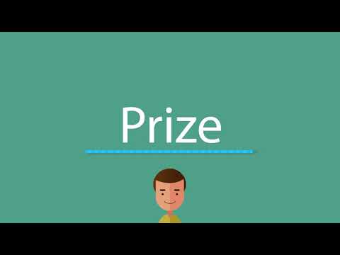 How to pronounce Prize