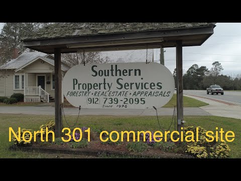 North 301 Commercial Site. 45.89 acres. CLAXTON, GEORGIA