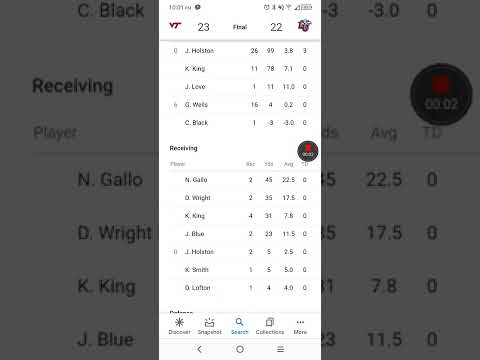 Virginia Tech wins