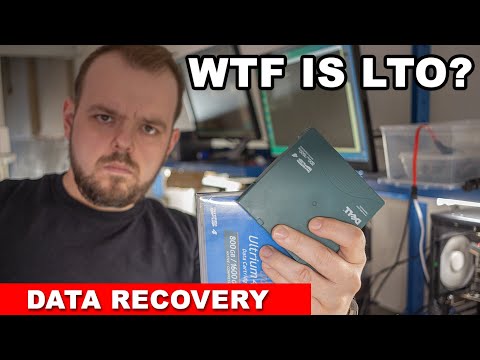 LTO Tapes Data Recovery - How to recover data from DAT LTO - part 1