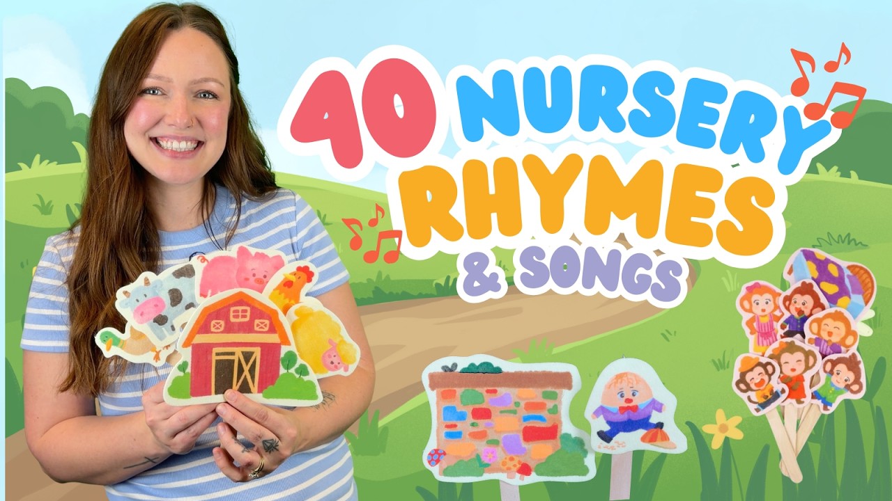 40 Nursery Rhymes & Bible Songs | Toddlers and Babies (1 Hour)