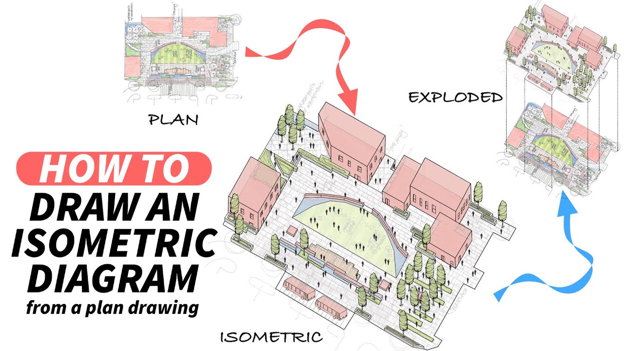 How To Draw An Isometric Diagram From A Master Plan