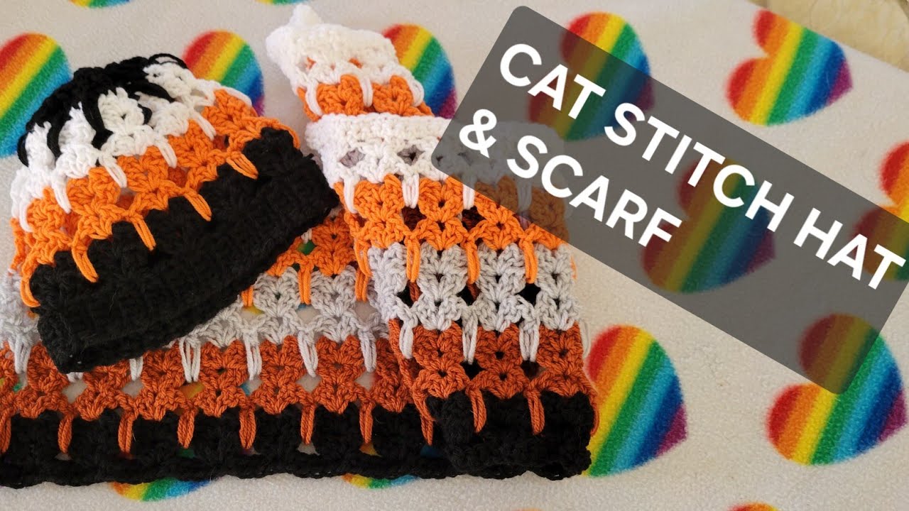 Tutorial: *Let's Create a G-CAT STITCH HAT