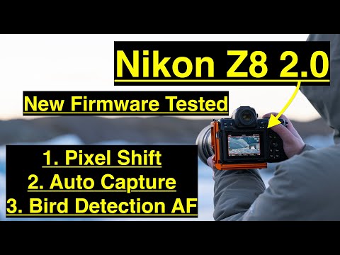 Nikon Z8: New AF options in firmware 2.0 (1695)