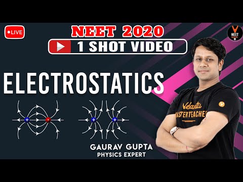 Electrostatics Class 12 One Shot - NEET 2020 Preparation - NEET Physics ...