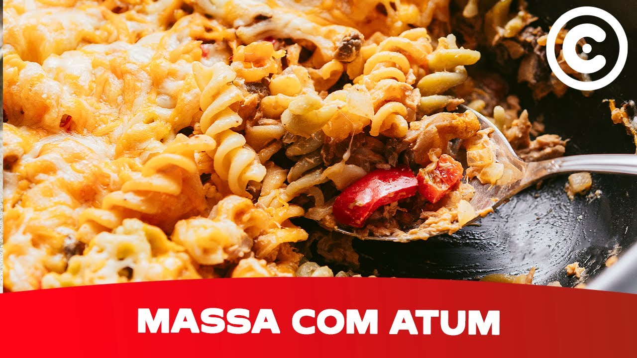 Massa com atum gratinada: Receita Fácil e Rápida