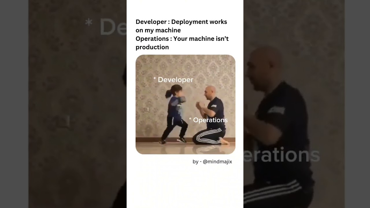 😂 Dev vs Ops vs DevOps Engineer #devops #developermemes #codingmemes #funny #comedy #devopslife