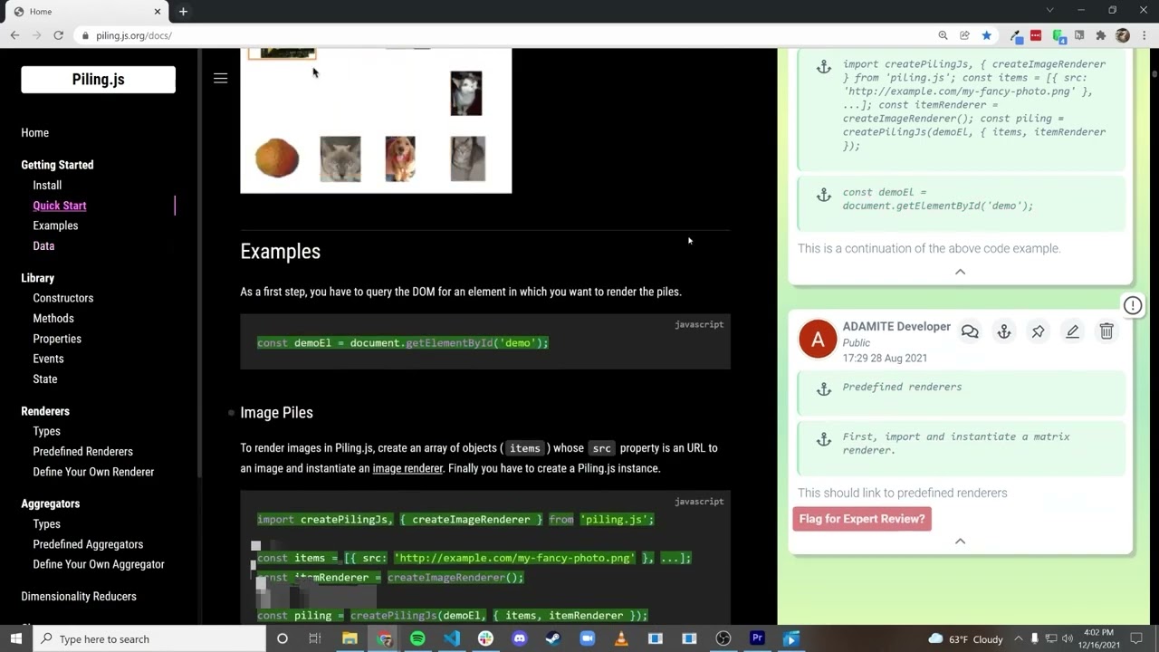 Understanding How Programmers Can Use Annotations on Documentation