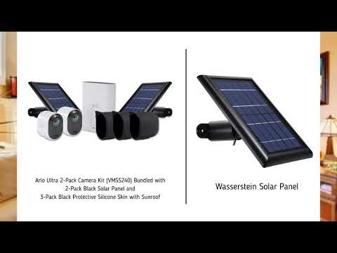 Arlo Ultra 2-Pack Kit With Solar Panel & Skins | Wasserstein