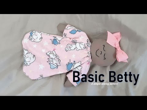 Basic Betty: A Simple Ragdoll Sewing Pattern