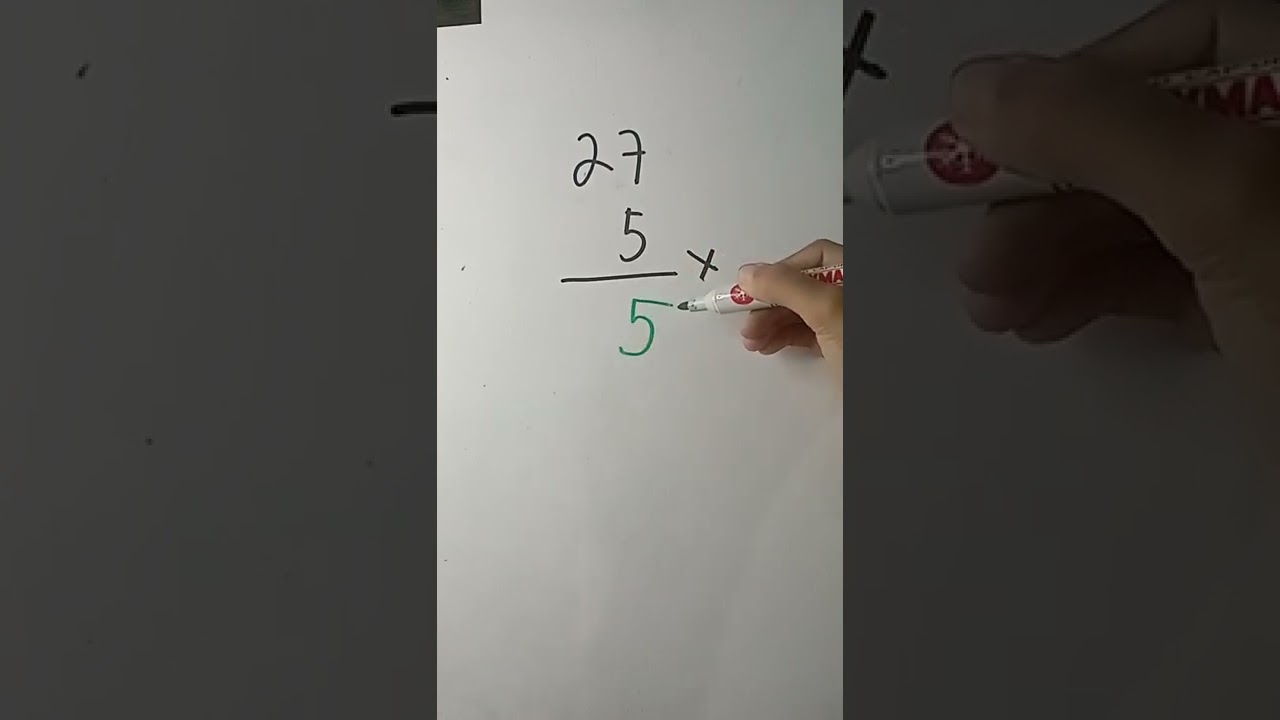 EASY WAY TO MULTIPLY BY SUMMER!!! Tens by Units - @anakmipacourse #Shorts