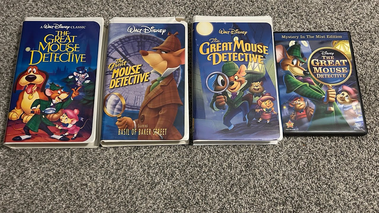 The Great Mouse Detective (1986) Comparison Video: 2025 Edition