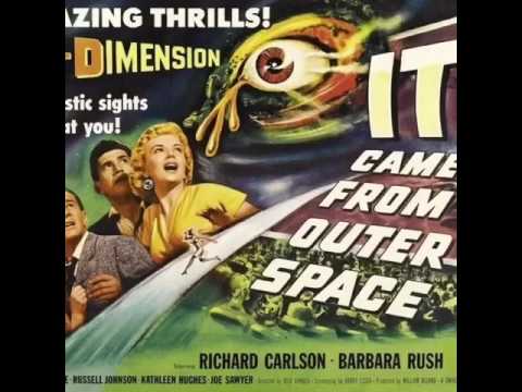 Film Posters from Sci-Fi Films in the 1950s