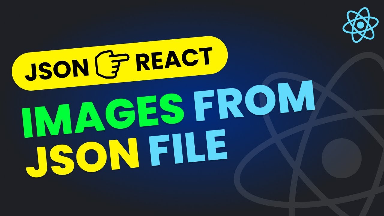 Display Icons / Images from JSON File in React JS | React JSON Tutorial